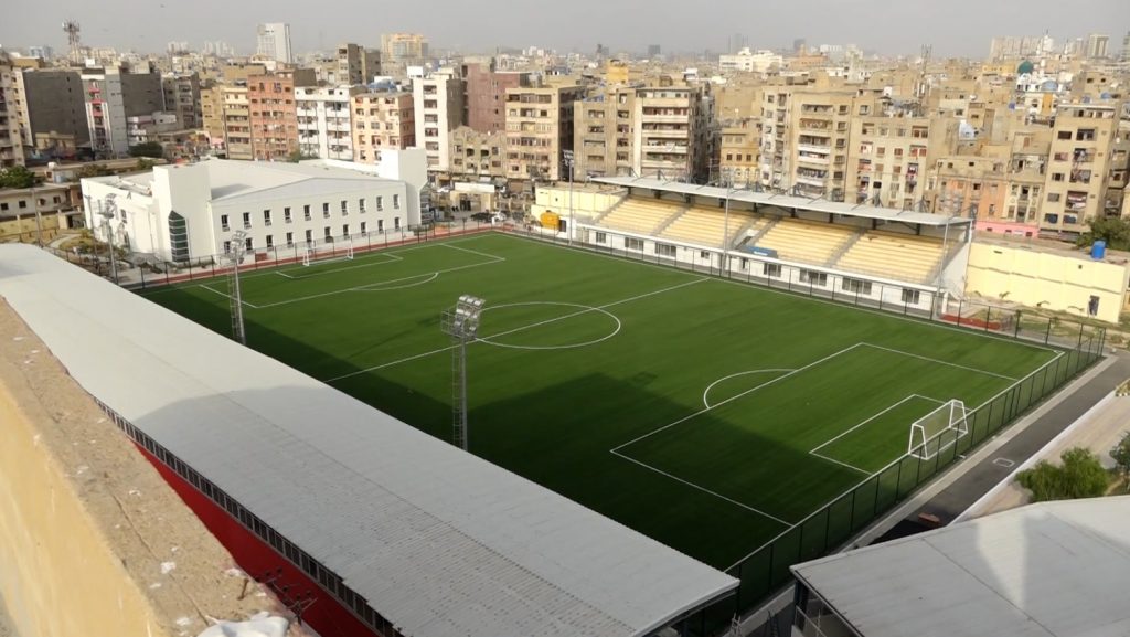 Karachi’s long neglected Kakri Ground becomes world-class sports ...